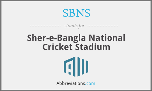 What does SBNS stand for?