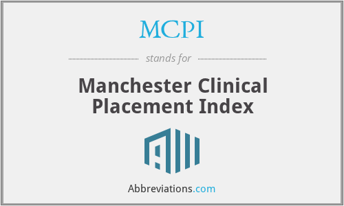 What does MCPI stand for?