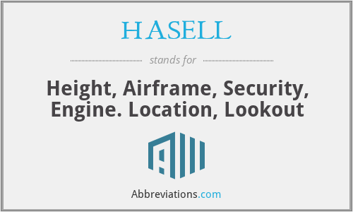 What does HASELL stand for?