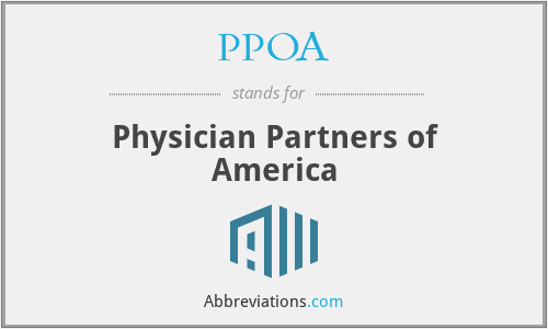 What does PPOA stand for?