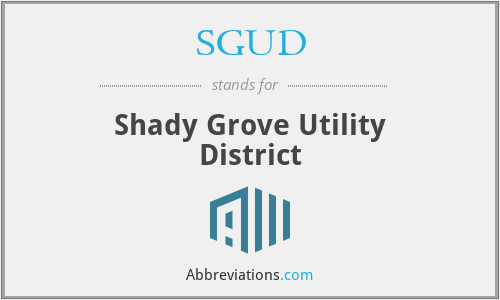 What does SGUD stand for?