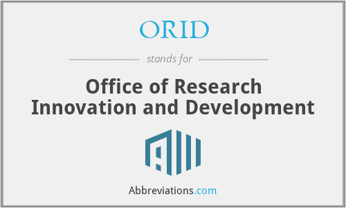 What does ORID stand for?