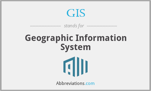 What does GIS stand for?