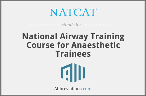 What does NATCAT stand for?