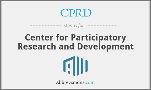 What does CPRD stand for?