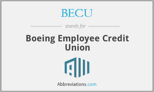 BECU - Boeing Employee Credit Union
