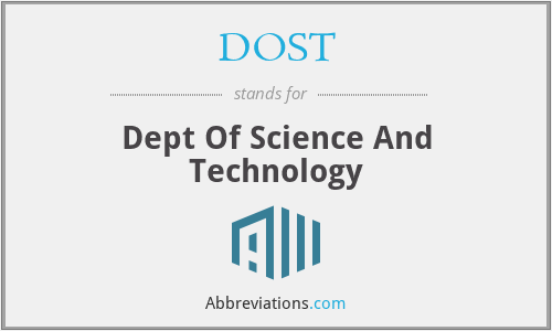 What does DOST stand for?