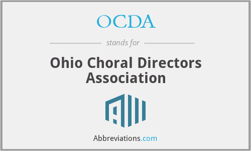 What does OCDA stand for?
