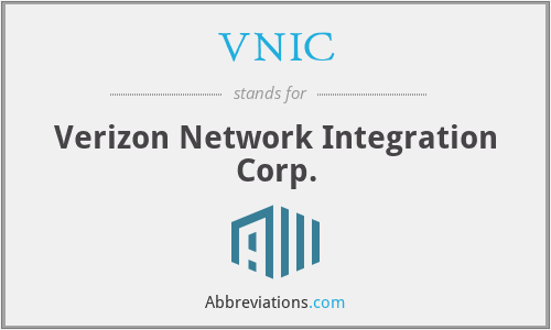 What does VNIC stand for?
