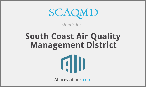 What does SCAQMD stand for?