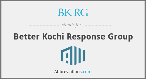 What does BKRG stand for?