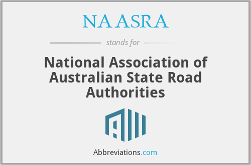 What does NAASRA stand for?