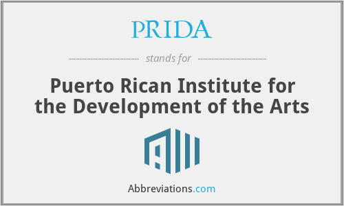 What does PRIDA stand for?