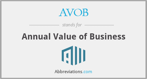 What does AVOB stand for?
