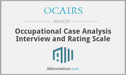 What does OCAIRS stand for?