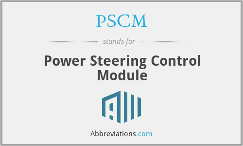 PSCM - Power Steering Control Module