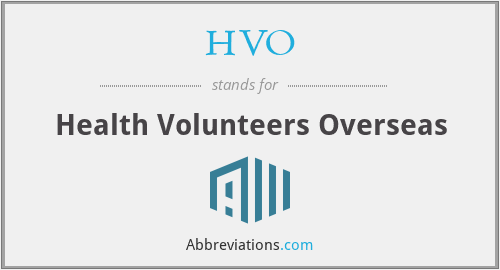 What does HVO stand for?