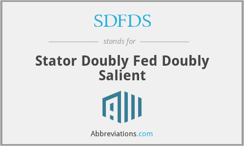 What does SDFDS stand for?