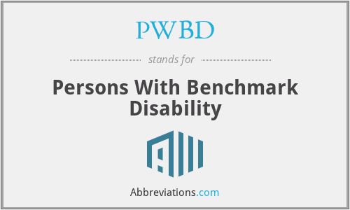 What does PWBD stand for?