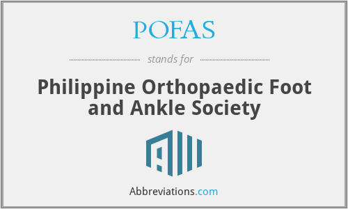 What does POFAS stand for?