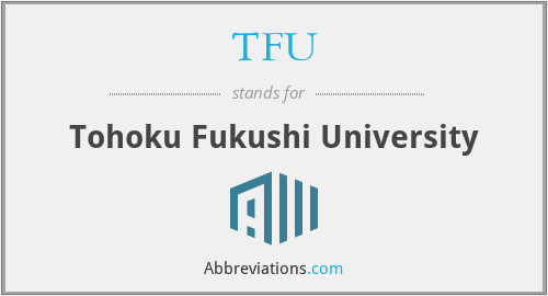 What does TFU stand for?