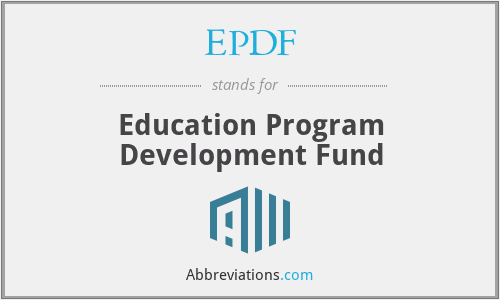 What does EPDF stand for?