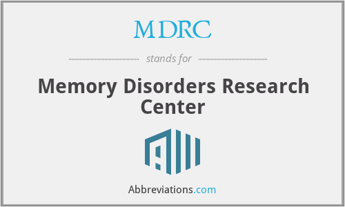 What does MDRC stand for?