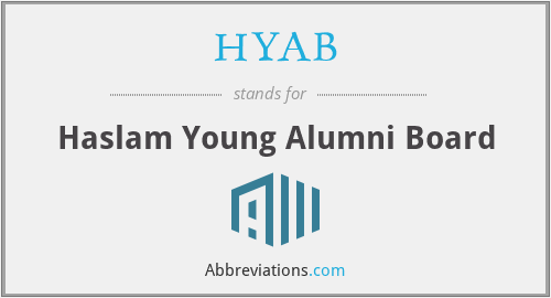 What does HYAB stand for?