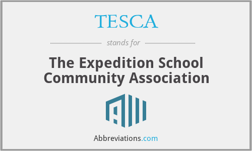 TESCA - The Expedition School Community Association