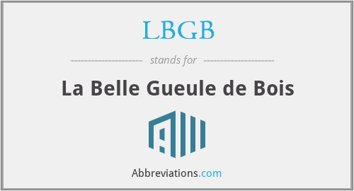 What does LBGB stand for?