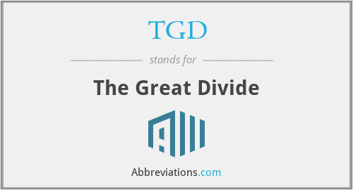 What does TGD stand for?