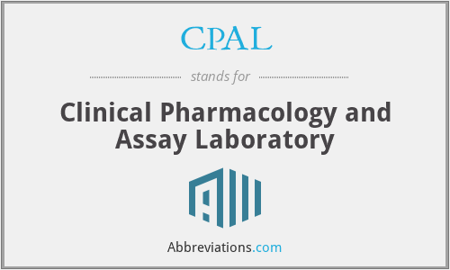 CPAL - Clinical Pharmacology and Assay Laboratory