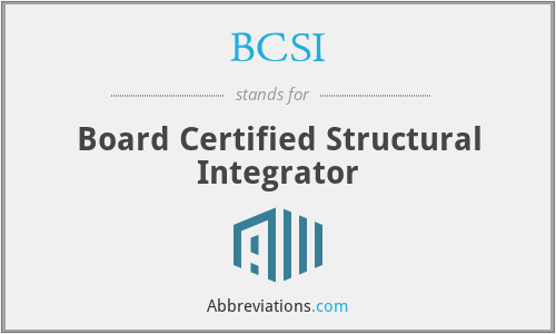 What does BCSI stand for?