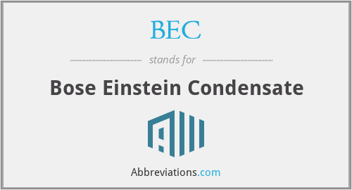 What does BEC stand for?