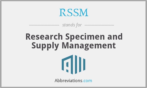 What does RSSM stand for?