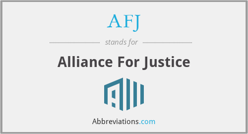 What does AFJ stand for?