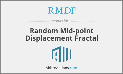 What does RMDF stand for?