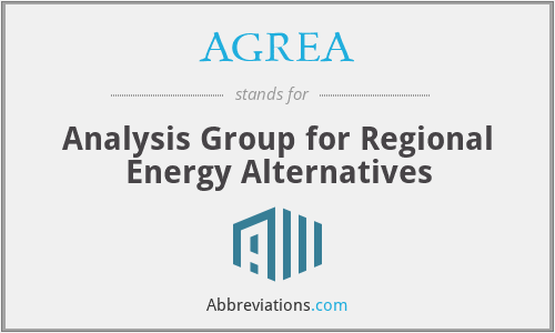 What does AGREA stand for?