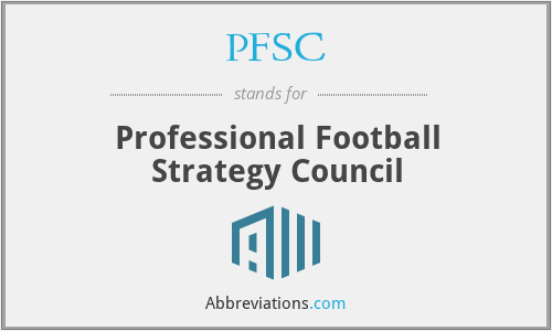 What does PFSC stand for?