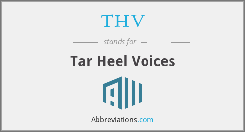 What does THV stand for?