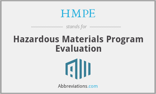 What does HMPE stand for?