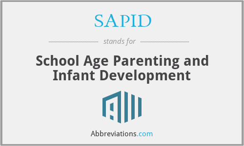 What does SAPID stand for?