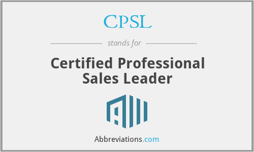 What does CPSL stand for?