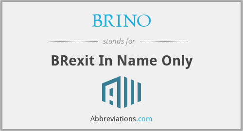 What does BRINO stand for?