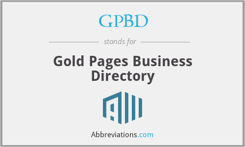 What does GPBD stand for?