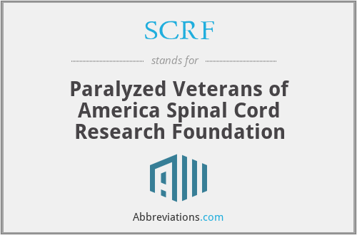 What does SCRF stand for?