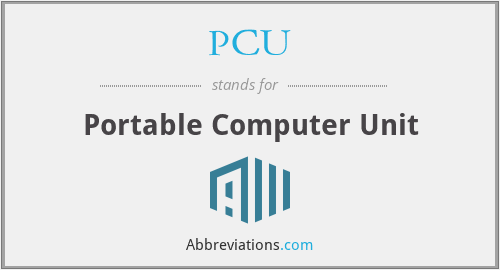 PCU - Portable Computer Unit