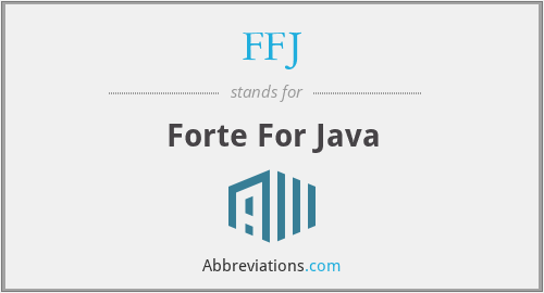 What does FFJ stand for?