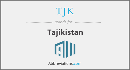 What does TJK stand for?
