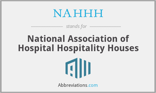 What does NAHHH stand for?